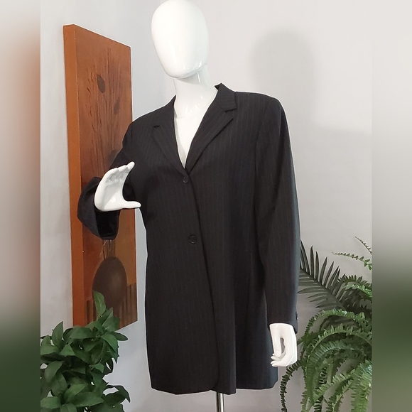 J'ENVIE New York | Jackets & Coats | Jenvie New York Pinstripe Womens ...